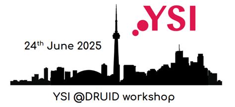 Ysi Druid Workshop Young Scholars In Cross Disciplinary Research On Innovation And Dynamics Of