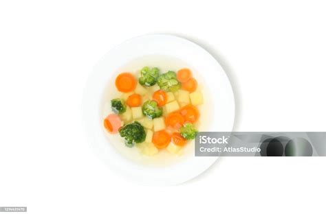 흰색 배경에 고립 된 수프접시 건강한 식생활에 대한 스톡 사진 및 기타 이미지 건강한 식생활 노랑 당근 Istock