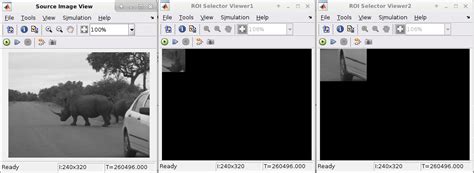 Select Region Of Interest Matlab And Simulink