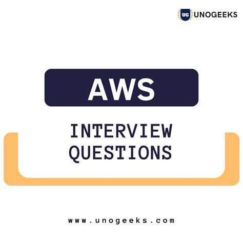 Unogeeks Training Institute On Linkedin Awsinterview Cloudinterview Awsquestions