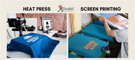 Screen Printing Vs Heat Press Whats The Difference Contract Screen Printing And Embroidery