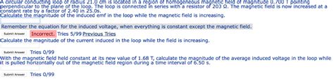 Solved A Circular Conducting Loop Of Radius Cm Is Chegg