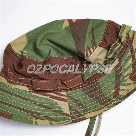 Rhodesian Brushstroke Bush Hat Camouflage Camo Army Sas Cold War