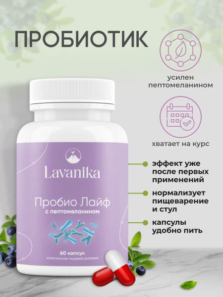 LAVANIKA Пробиотик для взрослых купить на OZON по низкой цене (303878210)