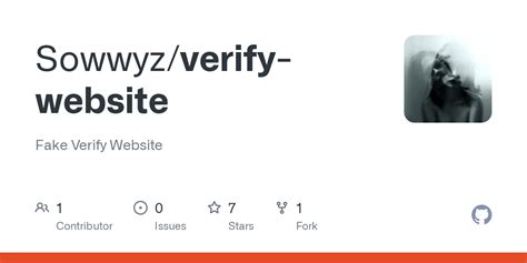 Github Sowwyzverify Website Fake Verify Website