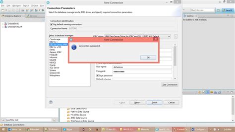 Configure DB In IBM Rational Application Developer RAD