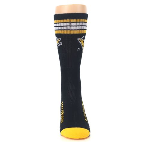 Pittsburgh Penguins Socks Mens Athletic Crew Socks