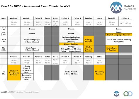 June Assessments 2024 The Manor Academy