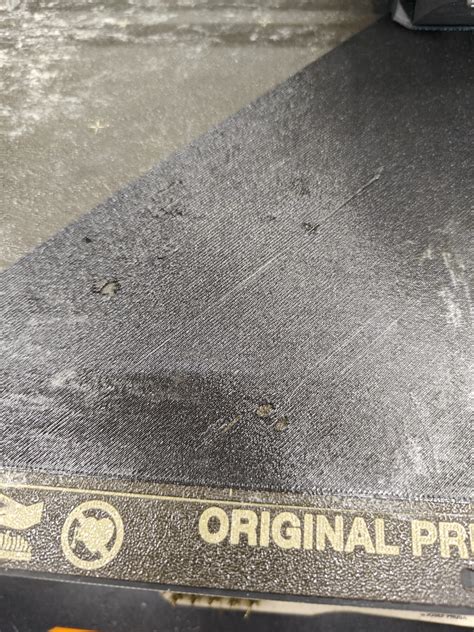 First Layer Defects Blobs Artefacts Not Sure Why Hardware Firmware And Software Help