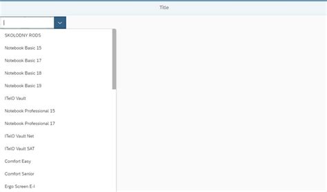 Sapui5 Combobox Xml Example Bind Items Get Selected Item