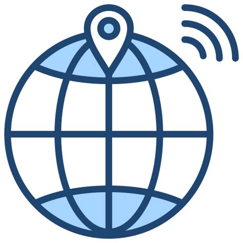 Ip Address Generic Blue Icon