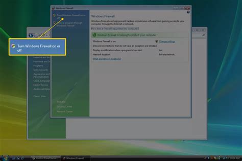 How To Disable The Windows Firewall