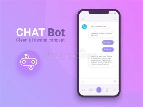 Chat Ui Application Design Concept Social Network Messenger