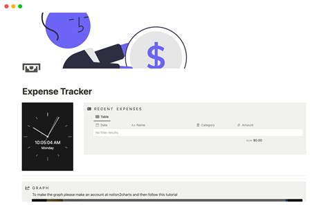 expense tracker template printable