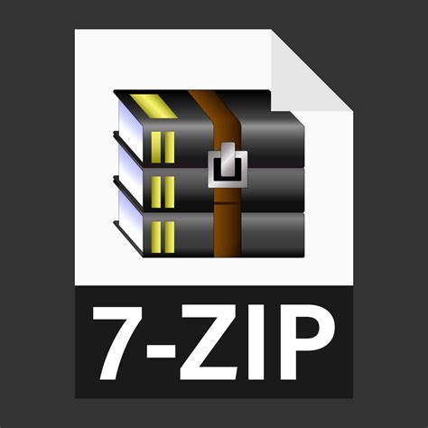 Modern Flat Design Of 7 ZIP Archive File Icon For Web 11721218 Vector Art At Vecteezy