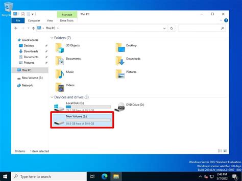 Windows Server 2022 How To Recognize Additional Hard Disk Ssd And Virtual Disks And Set Them