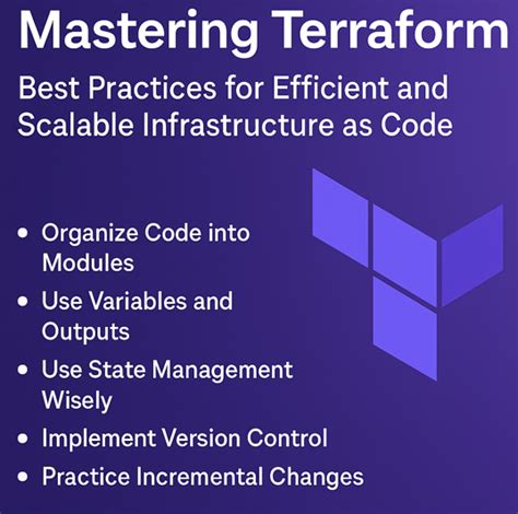 Mastering Terraform Best Practices For Efficient And Scalable Infrastructure As Code By Pooja