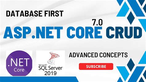 Asp Net Core Mvc Full Crud Operation Using Database First Net Core