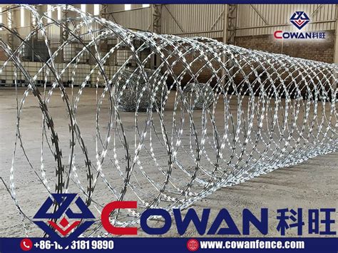 Concertina Razor Wire Secure Perimeter With No 1 Security