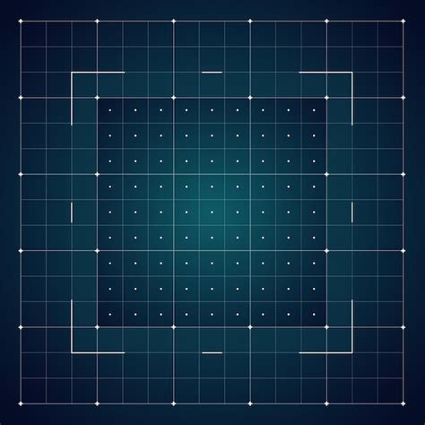 Premium Vector Hud Grid Pattern Background 03
