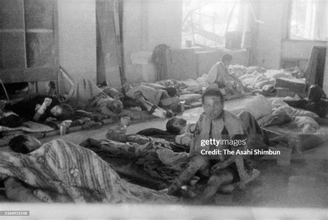 Survivors Of The Worlds First Atomic Bomb Lie At The Hiroshima Red