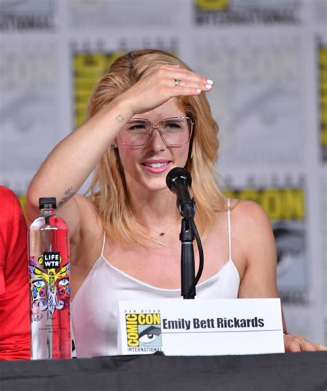 Emily Bett Rickards Arrow Panel At SDCC CelebMafia