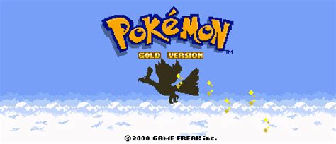 Pokemon Gold Title Screen Hd By Tundrarich On Deviantart