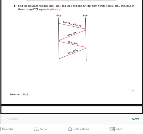 Solved B Find The Sequence Numbers Seqı Seqz And Seq3