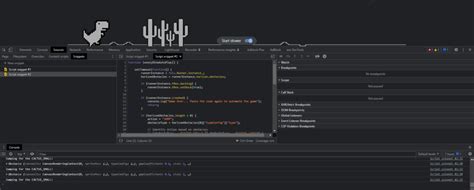 Automating Chrome S Dino Game With JavaScript Testing Chief