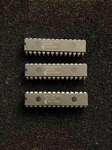 nuovo 3pz dspic30f2010 30i sp microchip controller dsp 12k dip28 eur 20