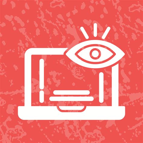 Monitoring Vector Icon 19055780 Vector Art At Vecteezy