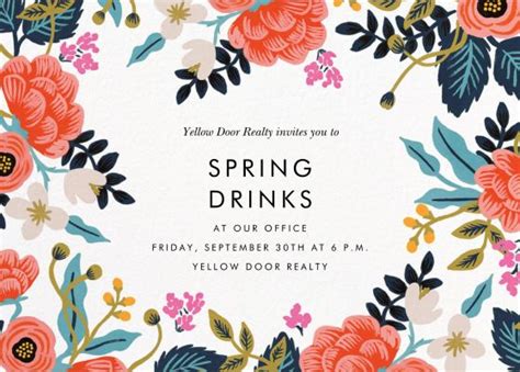 Corporate Cocktail Party Invitations Paperless Post