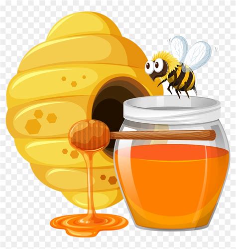 Graphic Free Download Honey Cartoon With Transprent Honey Bee Cartoon