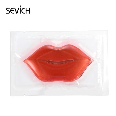 세 비치 콜라겐 립 마스크 플럼 퍼 리페어 콜라겐 수분 감소 에센스 립 마스크 안티 에이징 링클 패치 패드 젤입술 Aliexpress