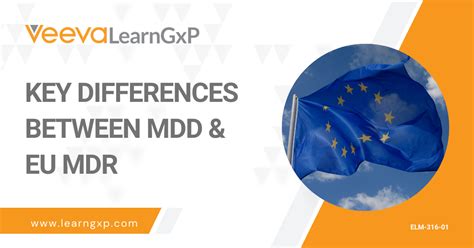 Key Differences Between Mdd And Eu Mdr Learngxp Accredited Online Life Science Training Courses