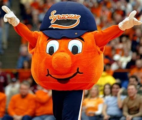 Syracuse University Orange Mascot Otto Syracuse Basketball Mascot