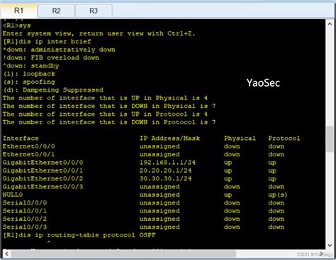 华为ensp 配置ospf协议 ensp配置ospf csdn博客