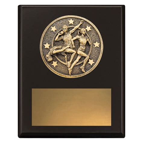 Athletics And Running Track And Field Challenge Plaque Trophies