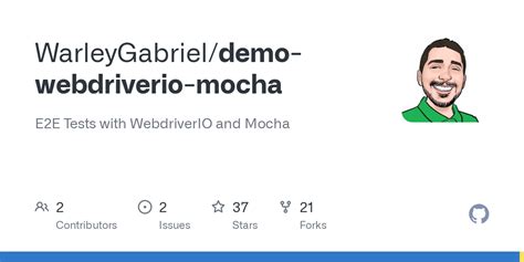 Github Warleygabrieldemo Webdriverio Mocha E2e Tests With Webdriverio And Mocha
