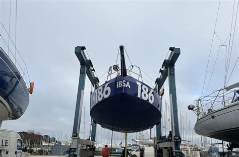The Class40 Ibsa Back In The Water Ibsa Sailing
