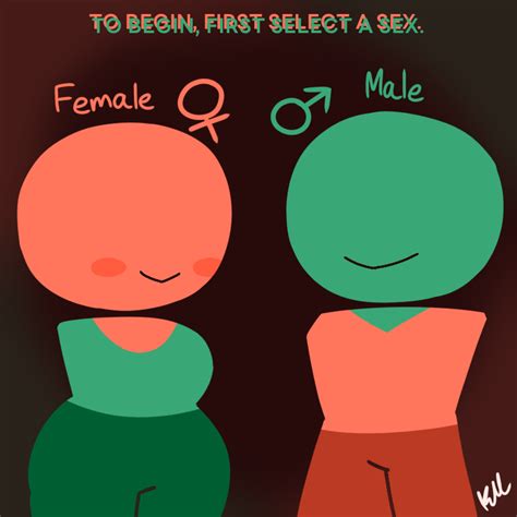 To Begin First Select A Sex By Karshaper On Newgrounds