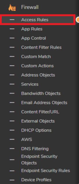 How To Export Access Rules From A Sonicwall Firewall