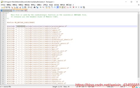 Webots与matlab联合仿真中的错误记录1输入字符不是 Matlab 语句或表达式中的有效字符 Csdn博客
