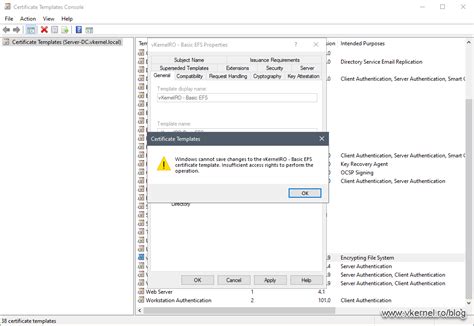 Setting Permissions On Adcs Certificate Templates