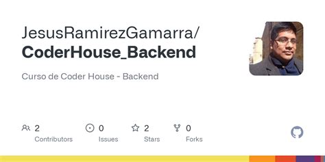 Github Jesusramirezgamarracoderhousebackend Curso De Coder House