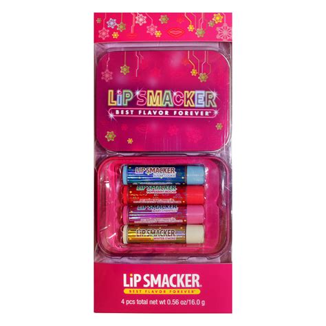 Buy Lip Smackers 1 4pc Lip Balm Tin Set Flavors Sugar Cookie