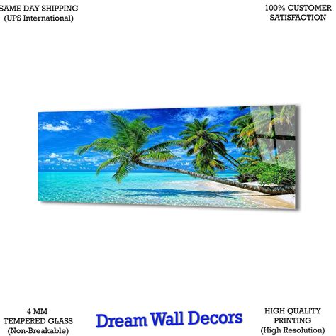 Tempered Glass Wall Art Panoramic Wall Art Glass Printing Extra Large