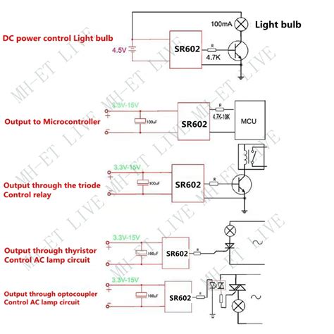 HC SR SR SR Adjust IR Pyroelectric Infrared PIR Motion Sensor Detector Module