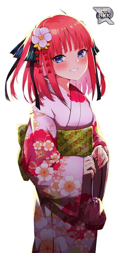 Nakano Nino Render By Rikksenpaigfx On Deviantart