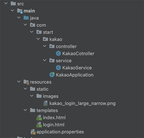 Spring Kakao 로그인 API 따라하기